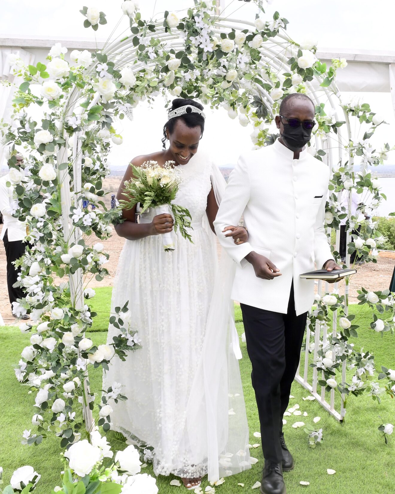 PHOTOS: Museveni's daughter Patience, husband Rwabwogo celebrate 20th ...