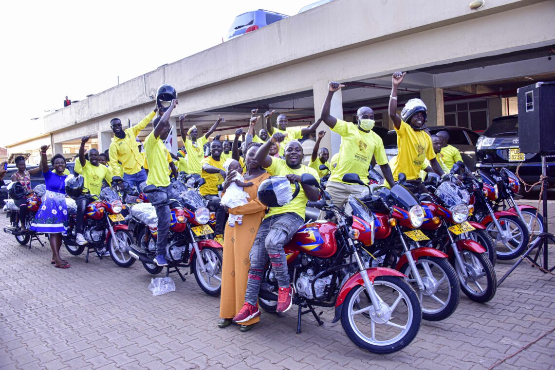 Museveni gifts Boda Boda Riders with brand new motorcycles - Watchdog ...
