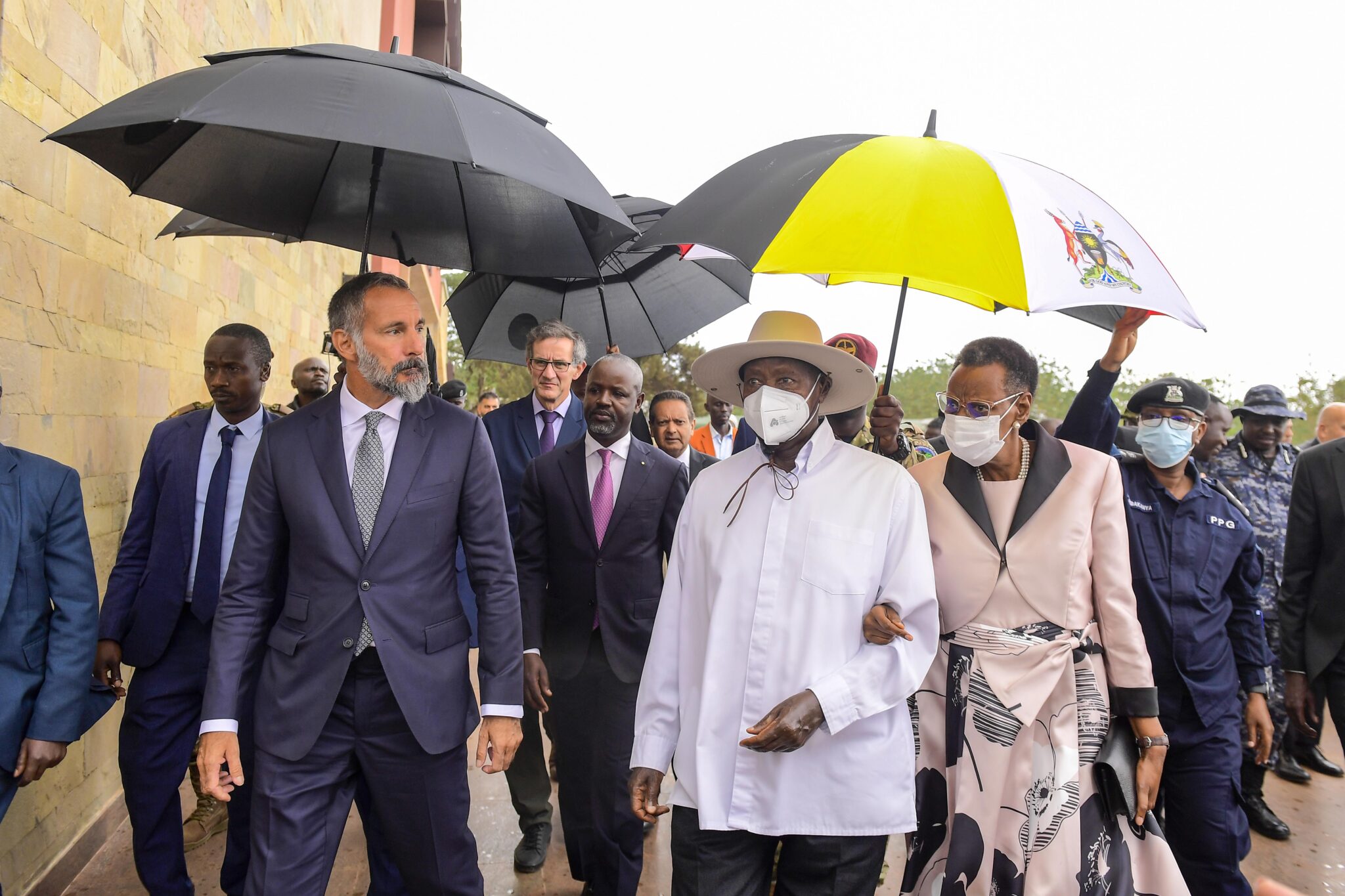 PICTORIAL: President Museveni officiates at the inauguration of Aga ...